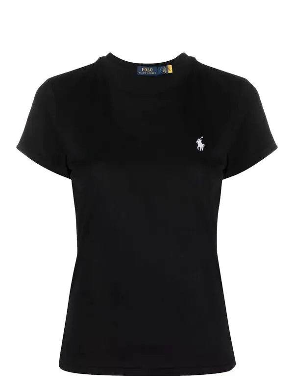 Polo Ralph Lauren Polo Pony Cotton T-shirt - Black