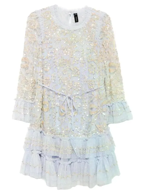 NEEDLE & THREAD Celia Dress - Blue