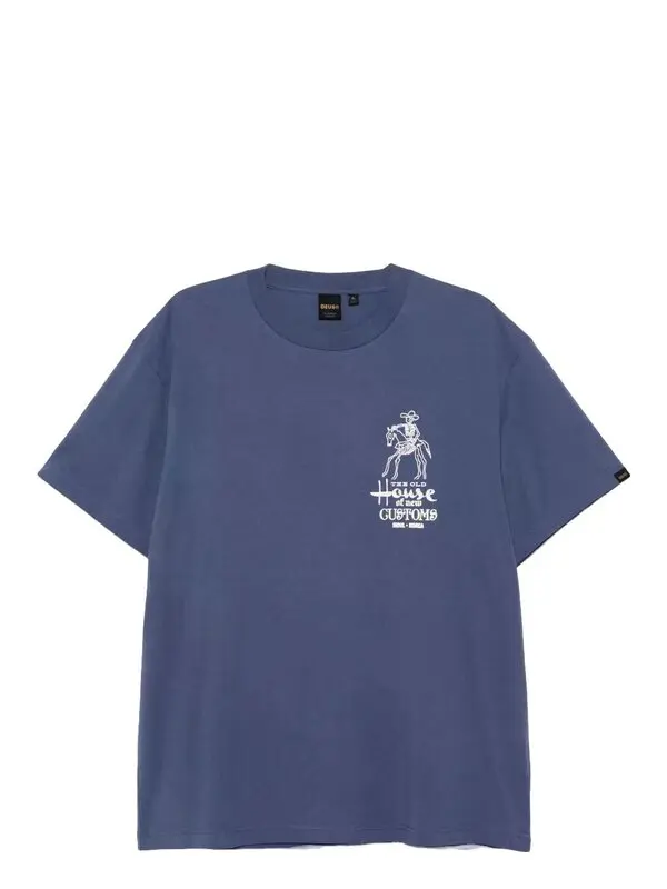 Deus Ex Machina Seoul Address T-shirt - Blue