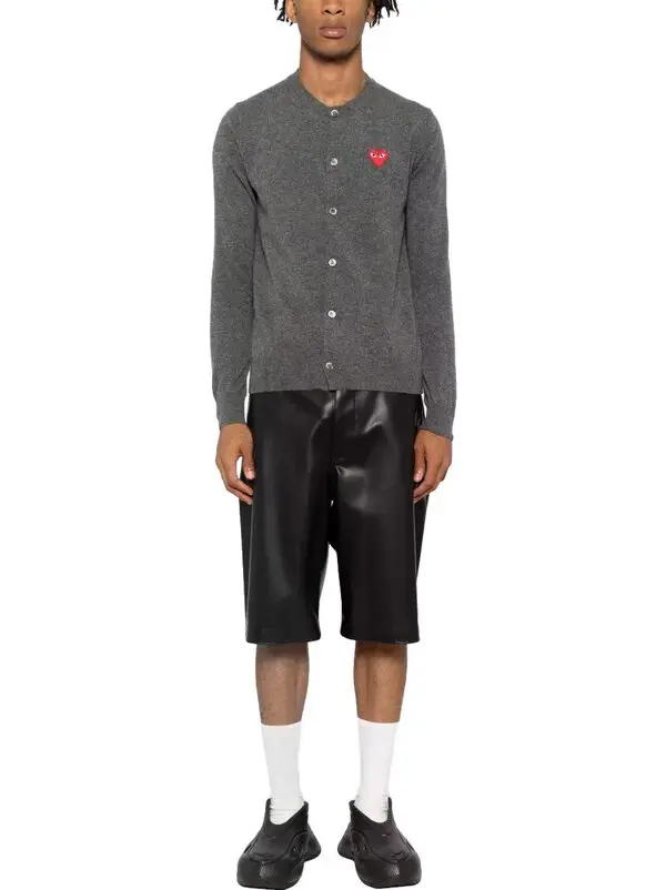 Play Comme Des Garcon Cardigan - Grey