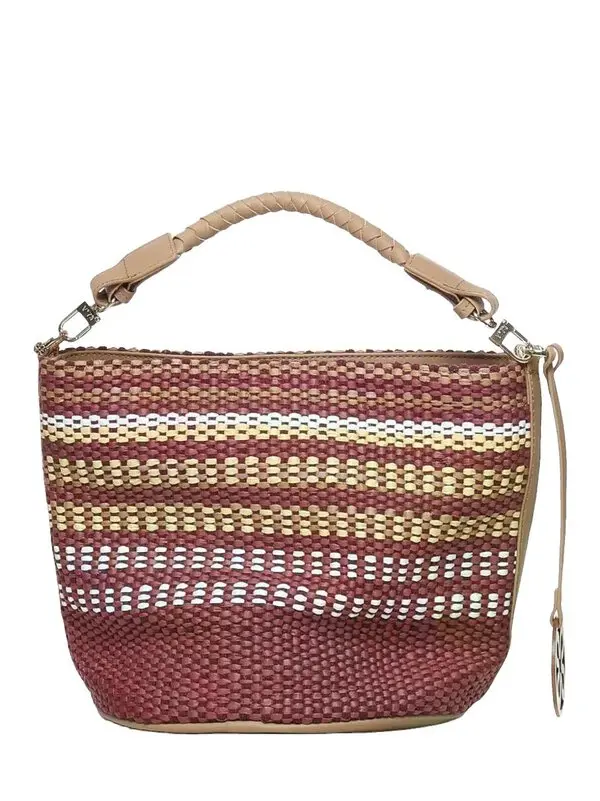 V°73 Stefanie Braided-detail Bucket Bag - Red