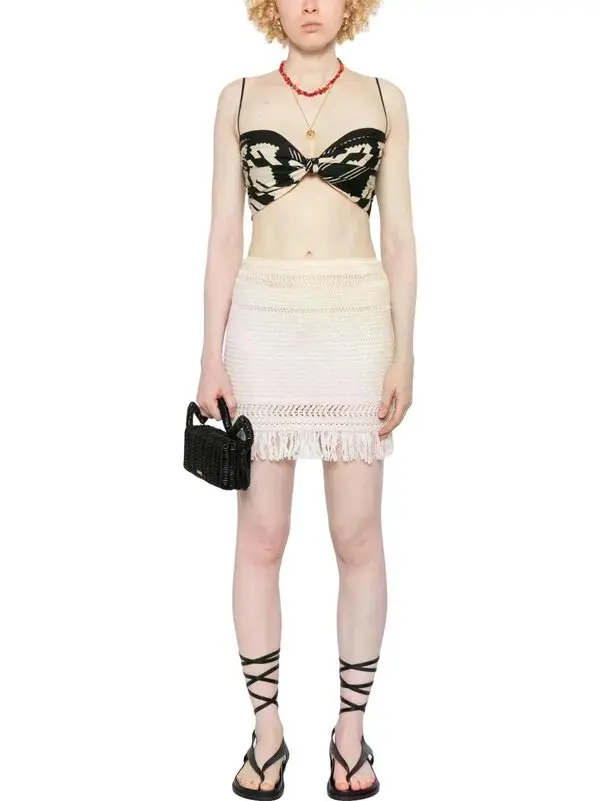 MARANT ETOILE Ardena Mini Skirt - Neutrals