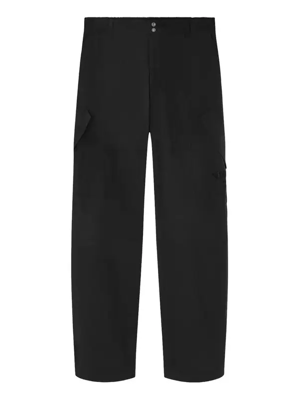 Versace Milano Stamp Tailored Trousers - Black