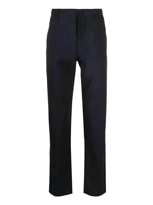 Aspesi Button-fastening Tailored Trousers - Blue