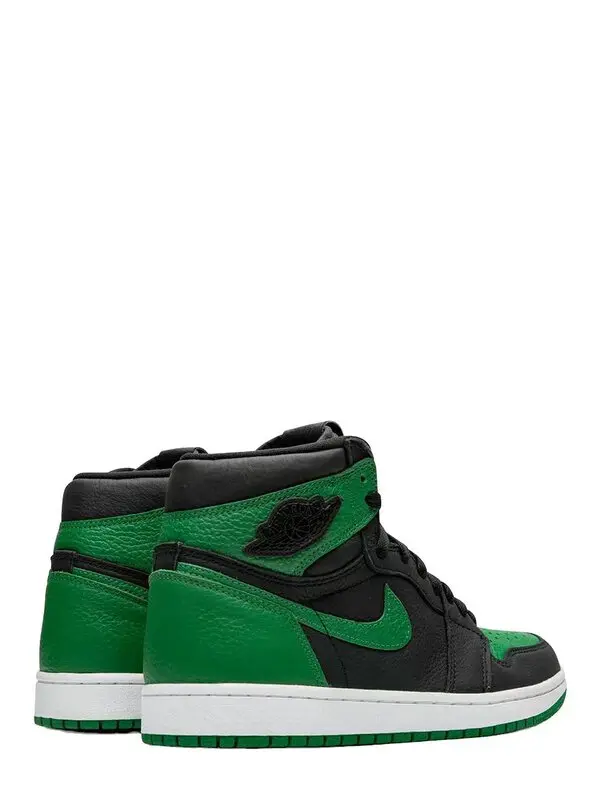JORDAN Air 1 Retro High Pine Green 2.0 Sneakers - Black