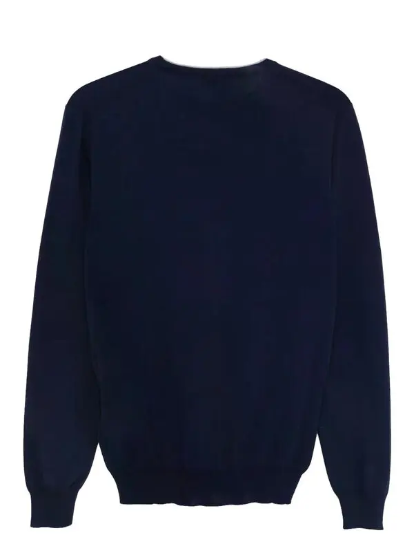 FAY Fine-knit Top - Blue