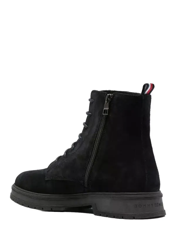 Tommy Hilfiger Suede Lace-up Boots - Blue