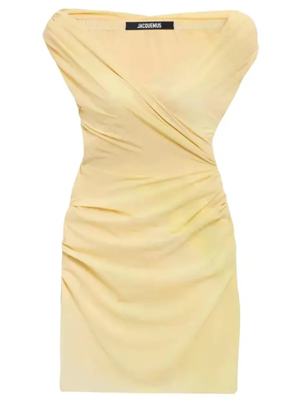 Jacquemus The Rita Mini Dress - Neutrals