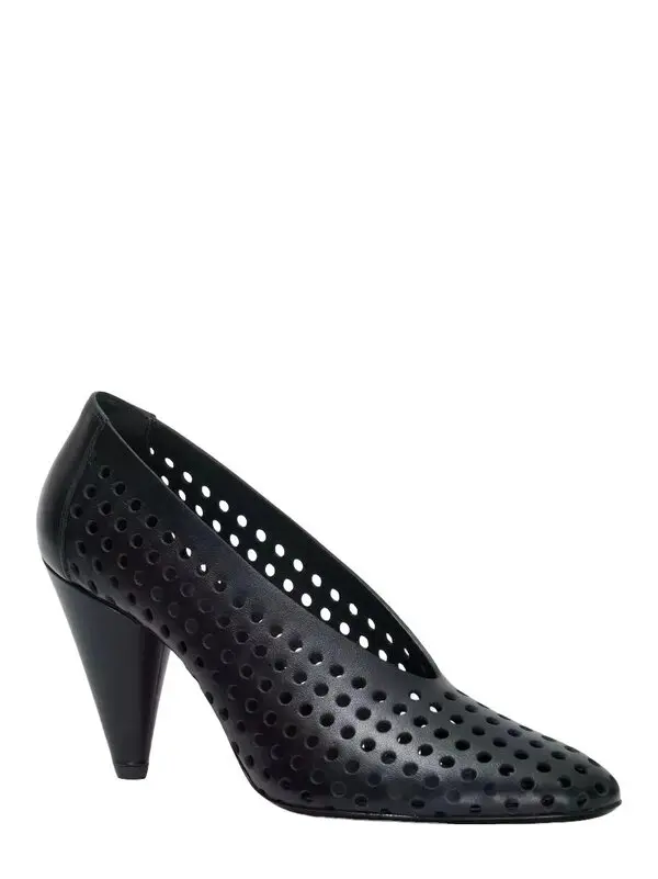 Proenza Schouler Perforated Leather Pumps - Black