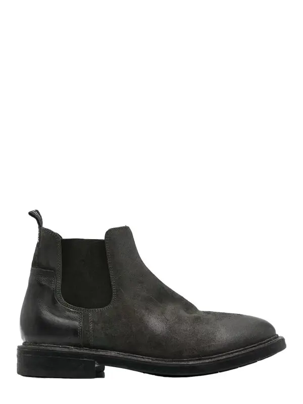 Moma Suede Chelsea Boots - Grey