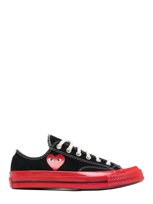 CONVERSE X COMME DES GARONS PLAY Chuck 70 Low-top Sneakers - Black