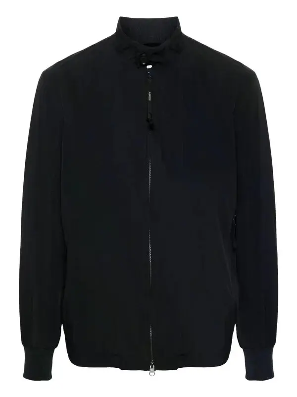 Aspesi Zip-up Lightweight Jacket - Black