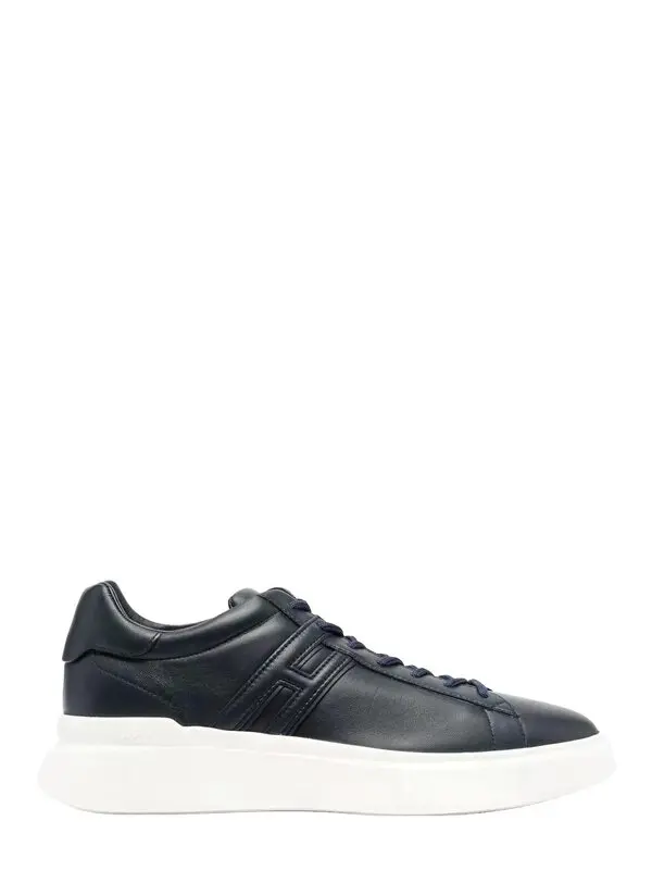 Hogan H580 Leather Sneakers - Blue