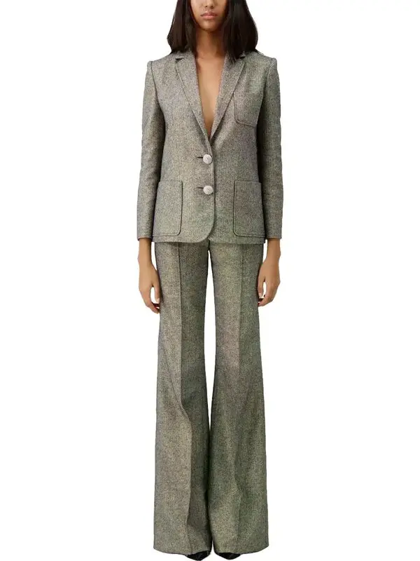 Giambattista Valli Single-breasted Blazer - Grey