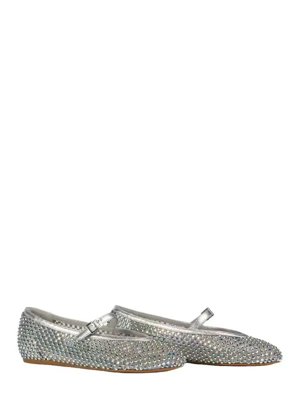 LE SILLA Gilda Ballet Flats - Silver