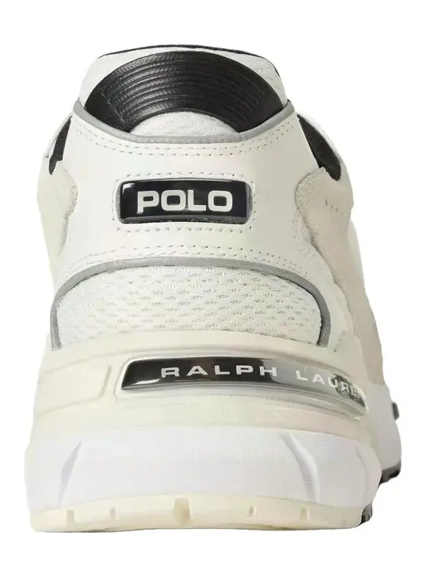 Polo Ralph Lauren Mesh Panelled Trainers - White