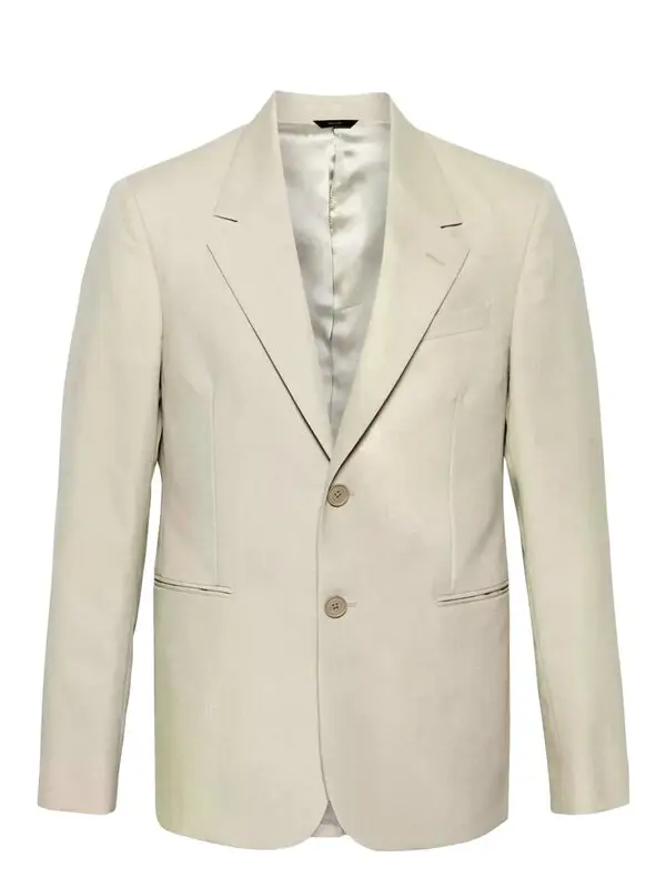 Fendi Wool Blazer - Neutrals