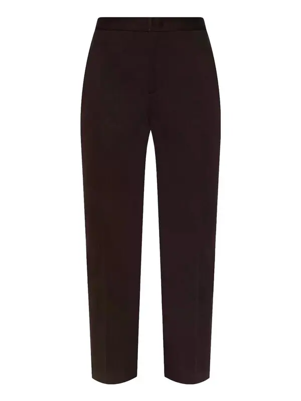 Fabiana Filippi Side Stripe Tailored Trousers - Brown