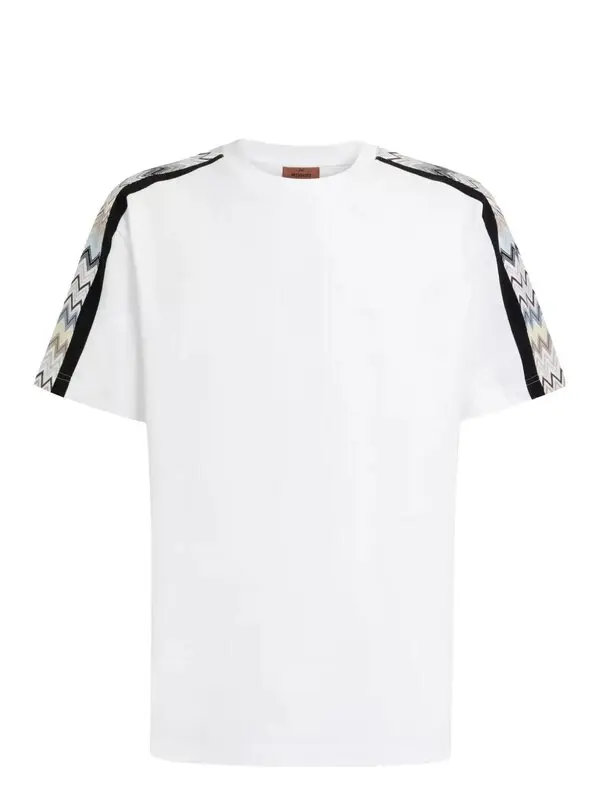 Missoni Zigzag Cotton T-shirt - White