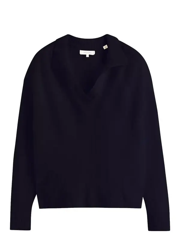 Chinti & Parker Wool-cashmere Blend Knitted Jumper - Blue