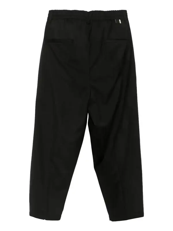 LOW BRAND Tropical Trousers - Black