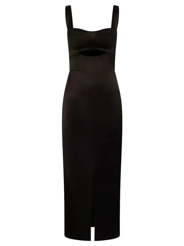 NICHOLAS Gia Midi Dress - Black