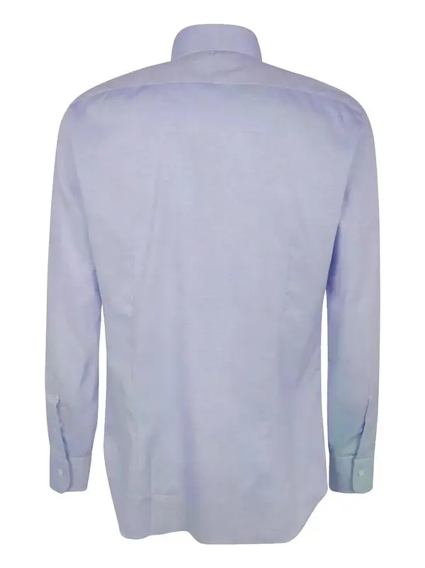 BARBA NAPOLI Cotton Shirt - Blue