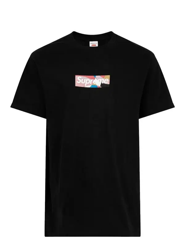 Supreme X Emilio Pucci Box Logo T-shirt - Black