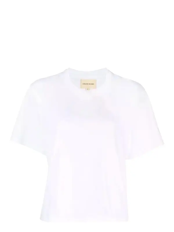 Loulou De Saison Loulou Studio Cotton Crewneck T-shirt - White