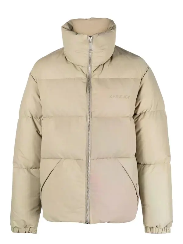 Khrisjoy Padded Zip-up Jacket - Neutrals