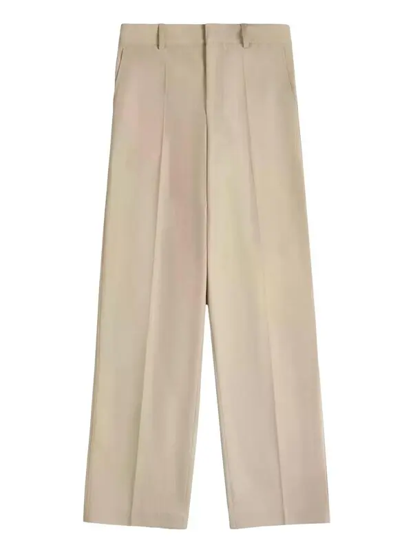 TOD'S Tailored Straight-leg Trousers - Neutrals