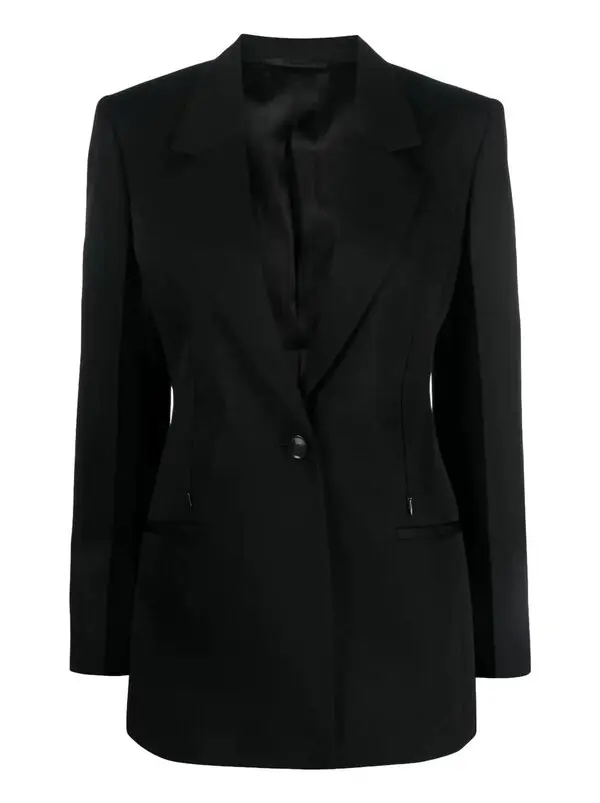 Givenchy Single-breasted Cape Blazer - Black