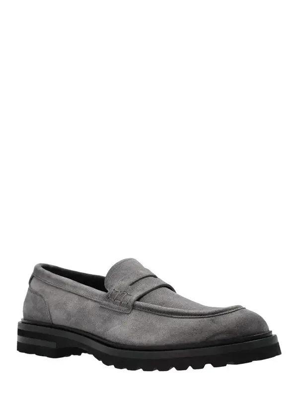 Dolce & Gabbana Penny Slot Loafers - Grey
