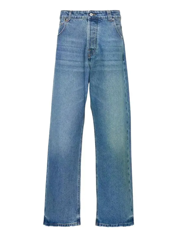 Jacquemus Le De Nîmes Wide-leg Jeans - Blue