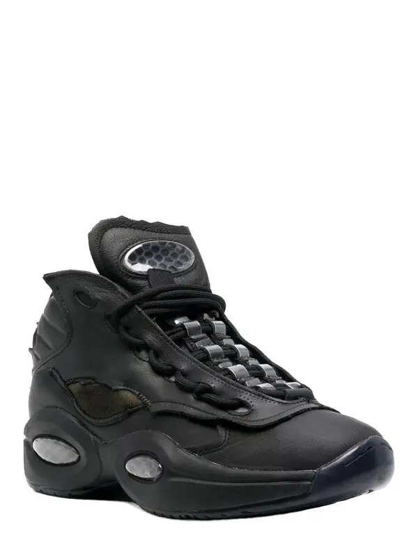 REEBOK Question Mid Basketball Sneakers - Black