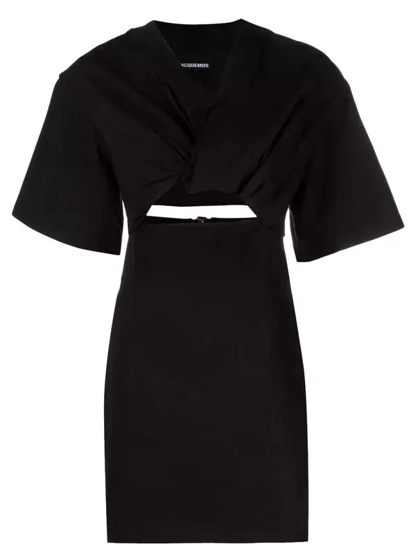 Jacquemus Bahia Mini Dress - Black