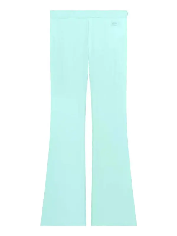 COURREGES Low-rise Flared Trousers - Blue