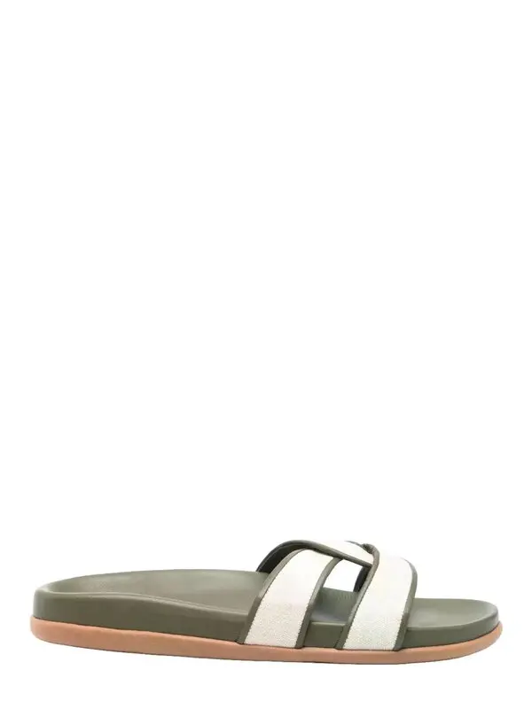 ANCIENT GREEK SANDALS Desmos Footbed Slides - Neutrals