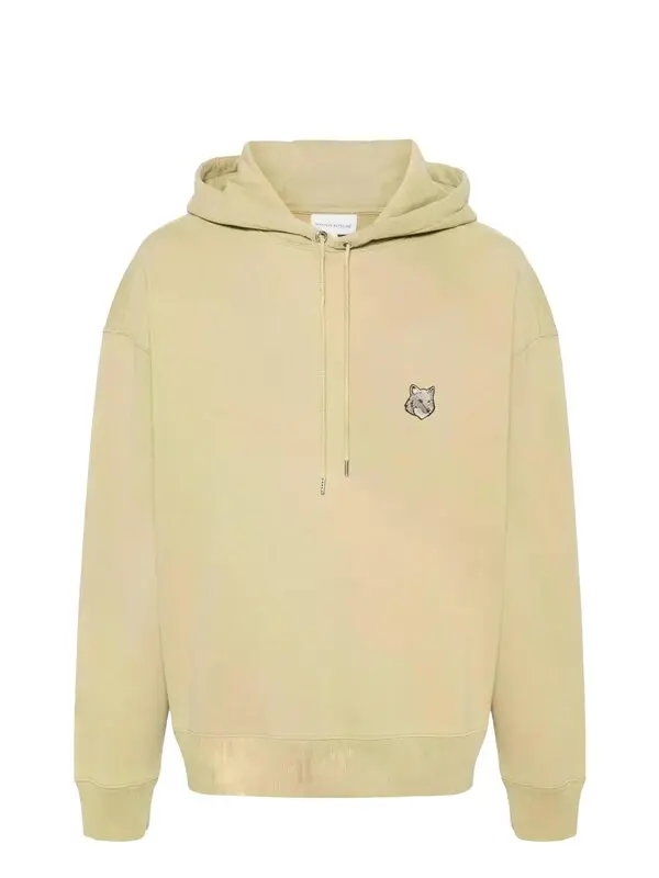 Maison Kitsuné Bold Fox Head-patch Hoodie - Neutrals