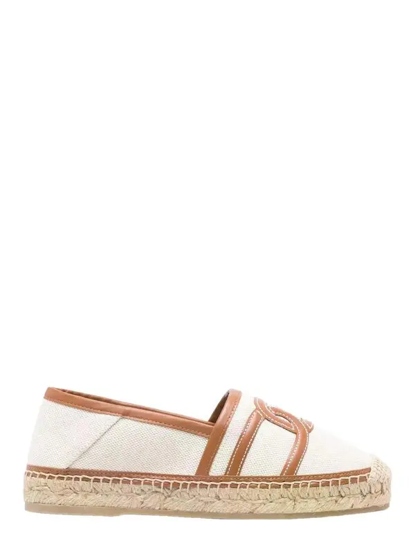 TOD'S Chain-appliqué Espadrilles - Neutrals