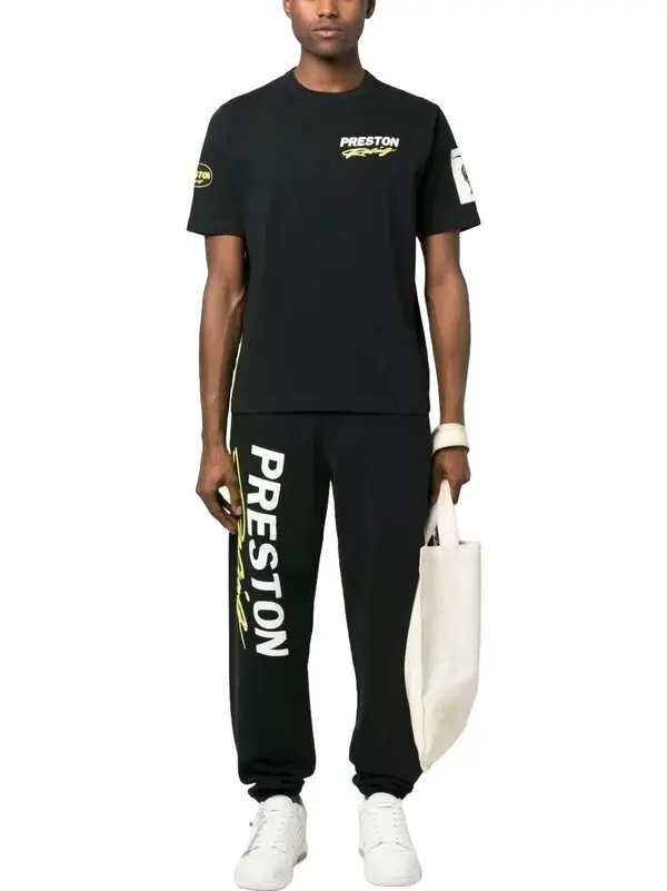 Heron Preston Logo-print Organic Cotton Track Pants - Black