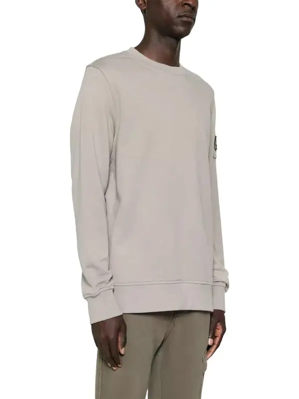 Moose Knuckles Logo-plaque Sweatshirt - Grey