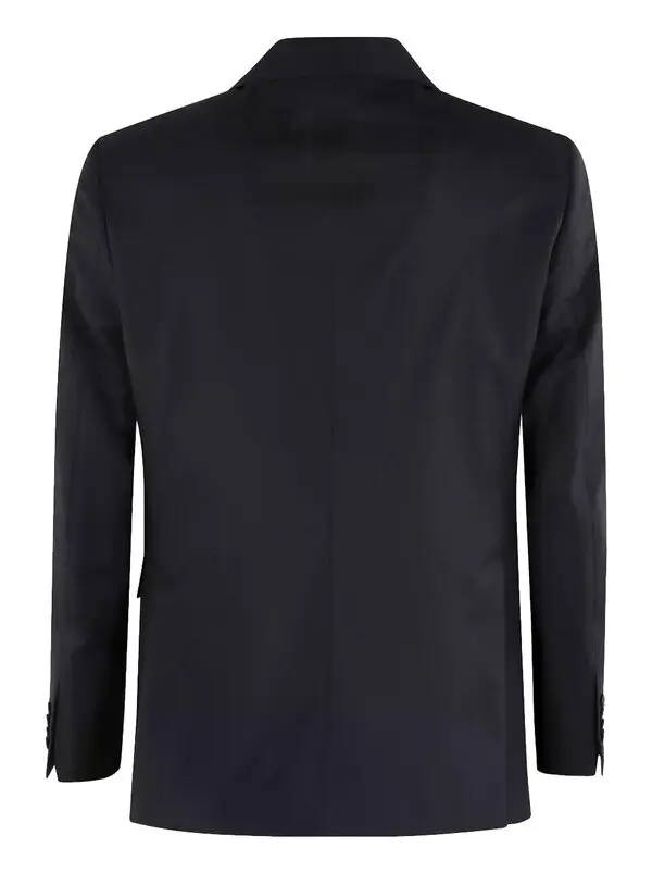 Tagliatore Single Breasted Wool Suit - Blue