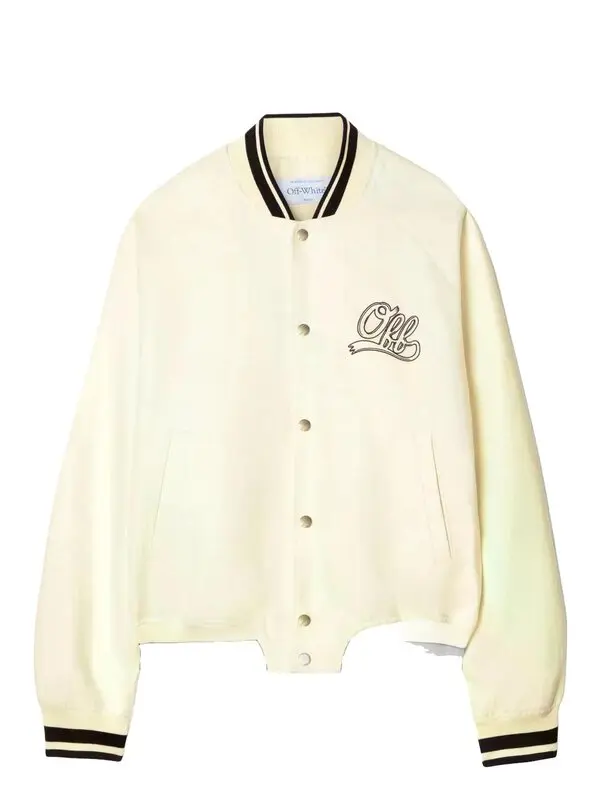 Off-White Off Italic Jacket - Neutrals