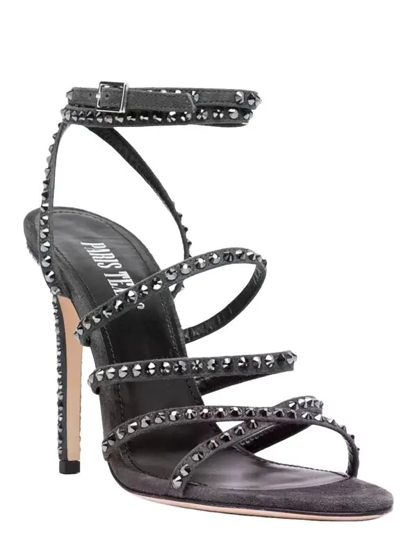 Paris Texas Holly Maeva 115mm Sandals - Grey