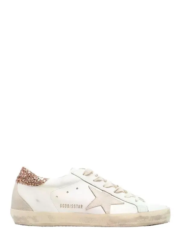 GOLDEN GOOSE Super-star Low-top Leather Sneakers - White