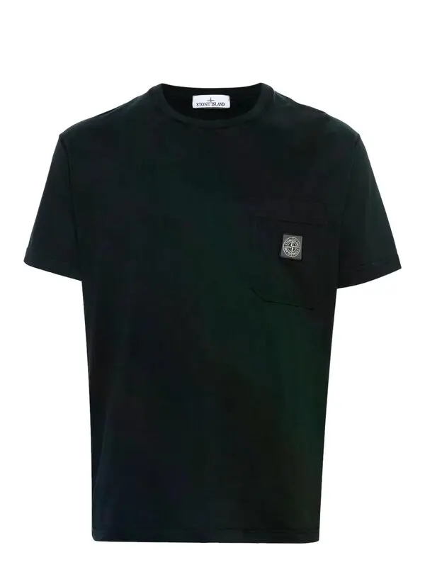 Stone Island Organic Cotton Jersey T-shirt - Blue
