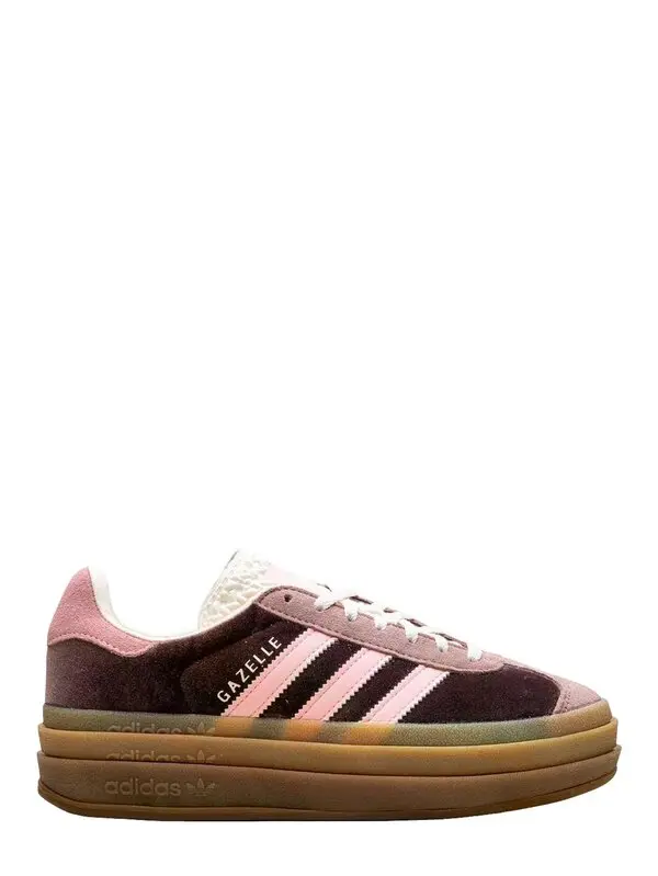Adidas Gazelle Bold Shadow /warm Clay/glow Pink Sneakers - Brown