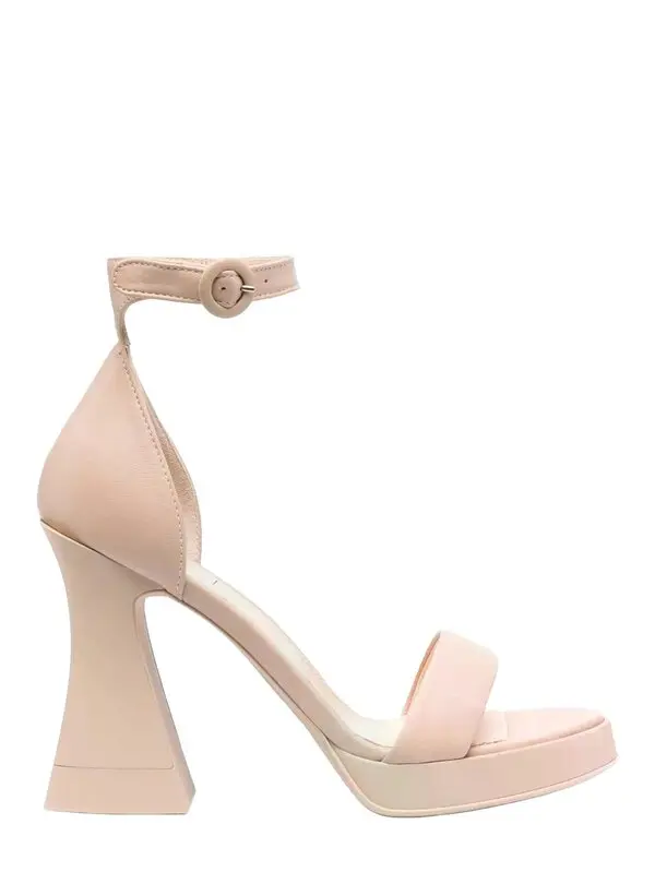 Agl Janis 115mm Ankle-strap Sandals - Neutrals