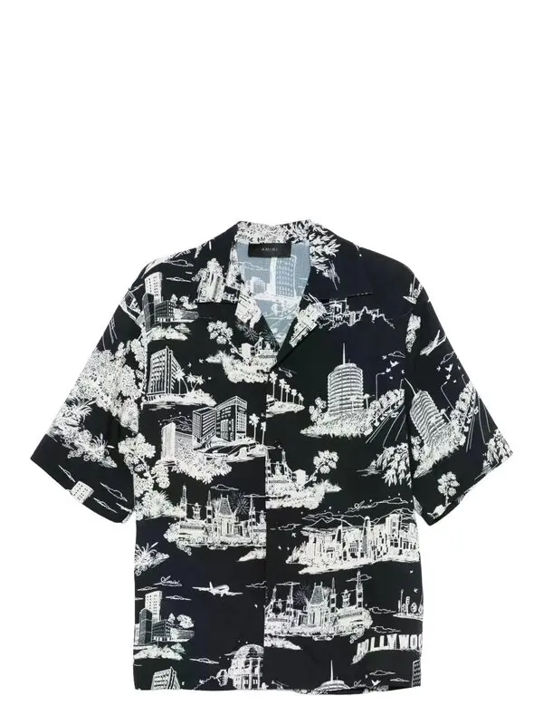 Amiri La Landmark Shirt - Black